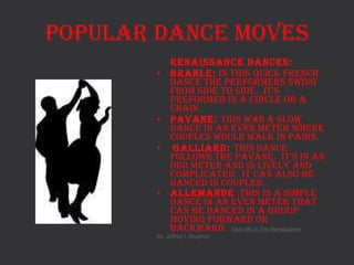 Popular Songs And Dances Of The Renaissance Period | PPT | Classical ...