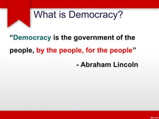 Popular Sovereignty & Democracy: An Analysis | PPT