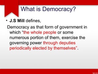 Popular Sovereignty & Democracy: An Analysis | PPT