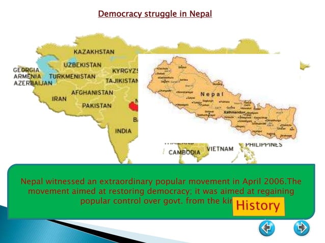 Popular struggles in nepal and bolivia | PPTX