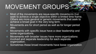 Popular Struggles & Movements | PPTX