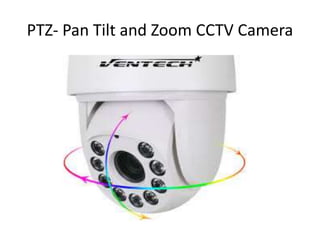 Popular types of cctv cameras | PPTX