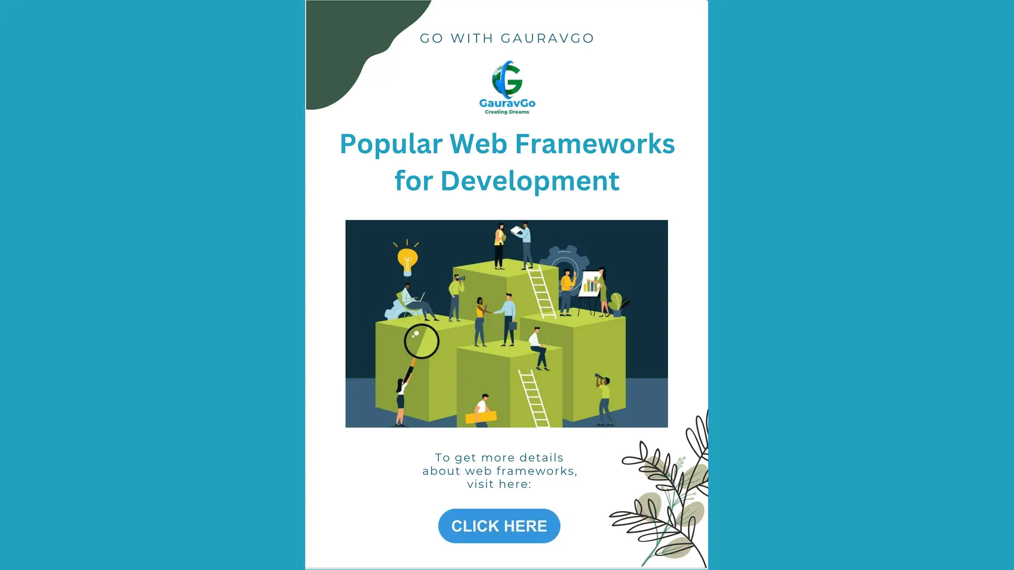 Popular Web Frameworks for web Development | PPT