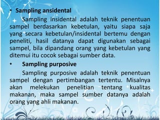 Populasi dan-sampel | PPTX