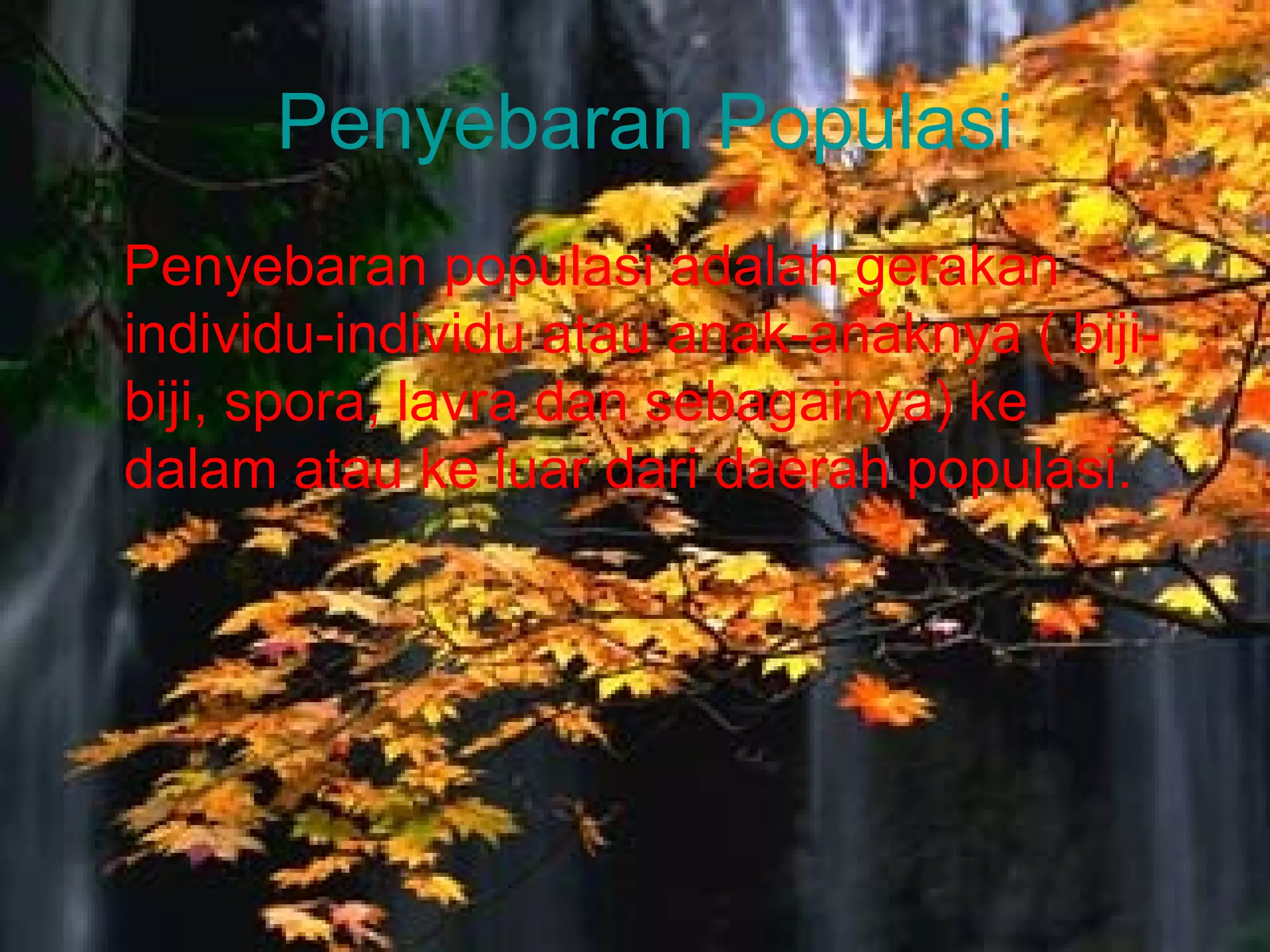 Populasi dan karakteristik populasi | PPT