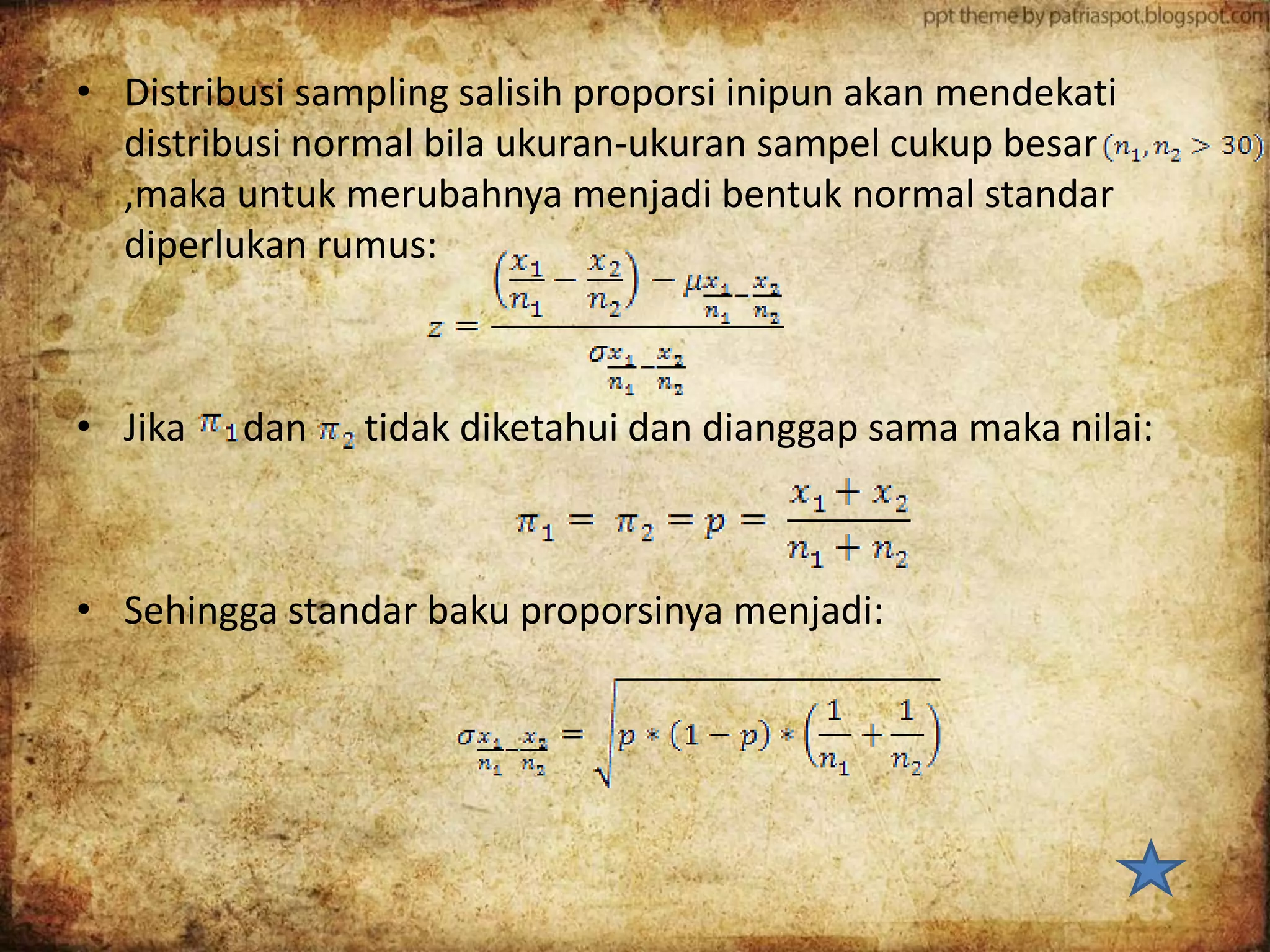 Populasi dan sampel | PPTX