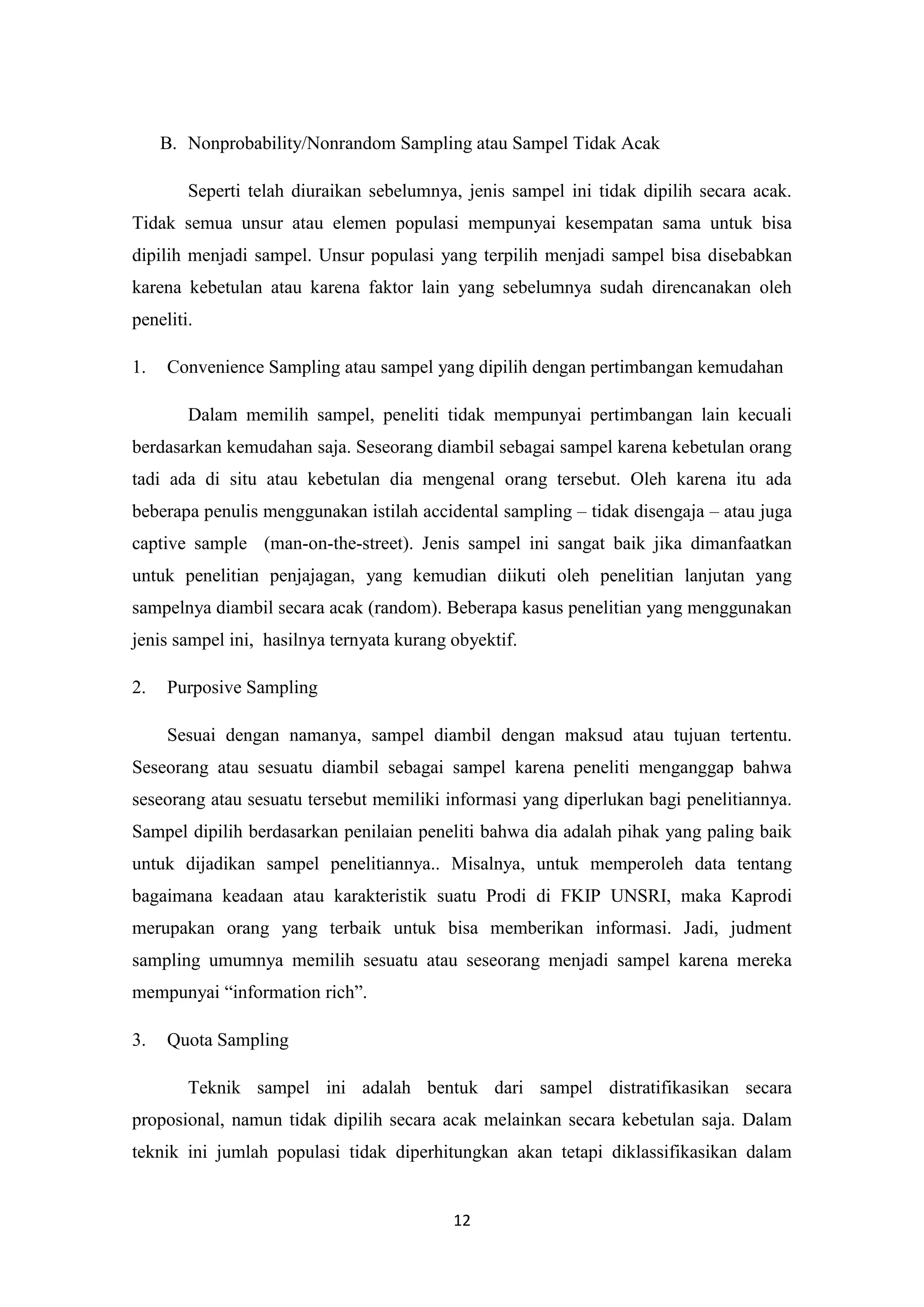 Populasi dan sampel | DOCX