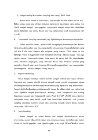 Populasi dan sampel | DOCX