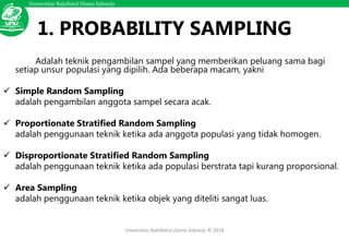 BAB V DAN BAB XIII Populasi dan sampel | PPT