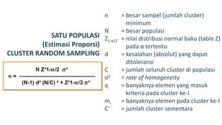 Populasi dan sampel | PDF