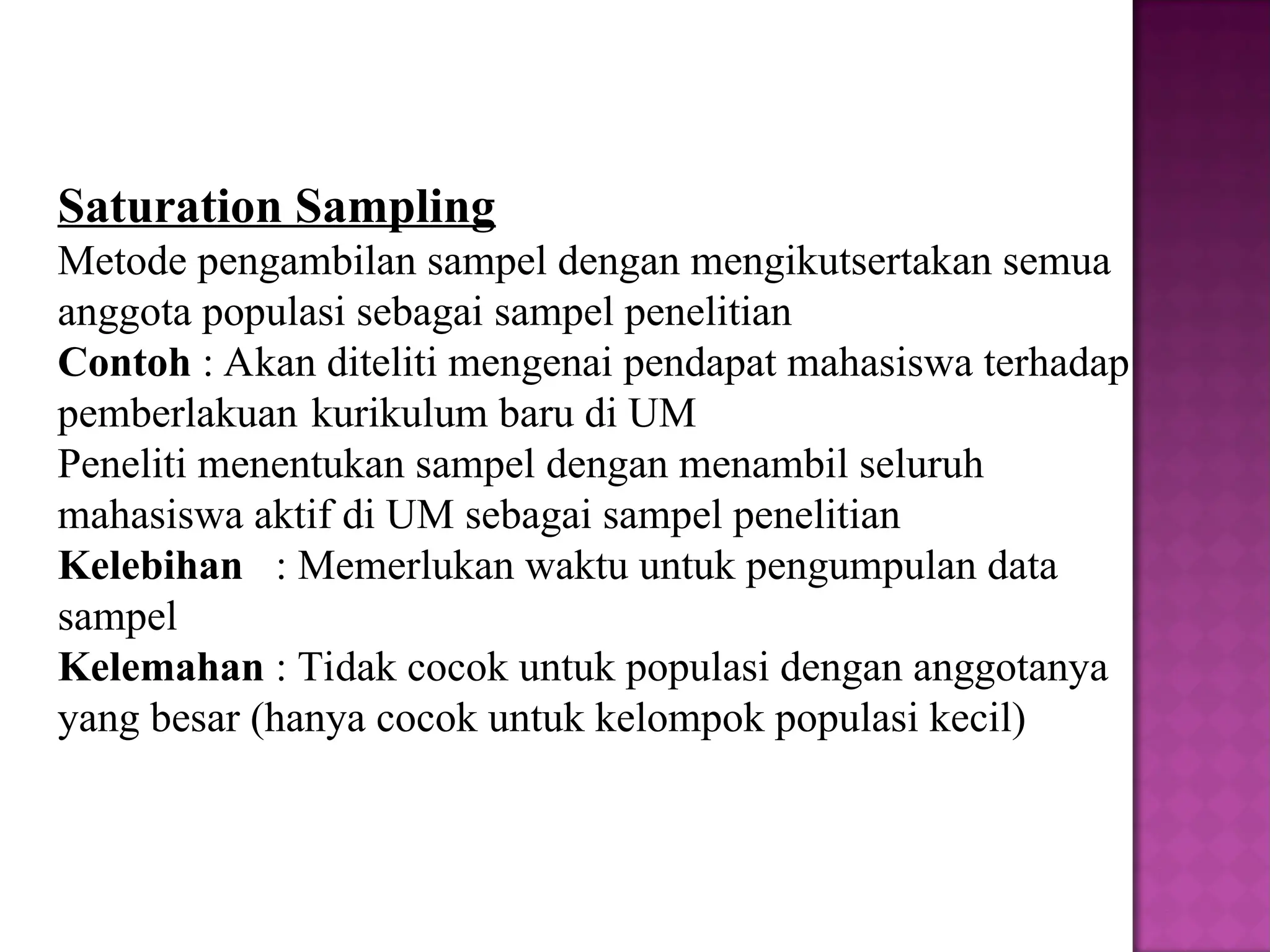 populasi dan sampel untuk rancangan percobaan | PPT