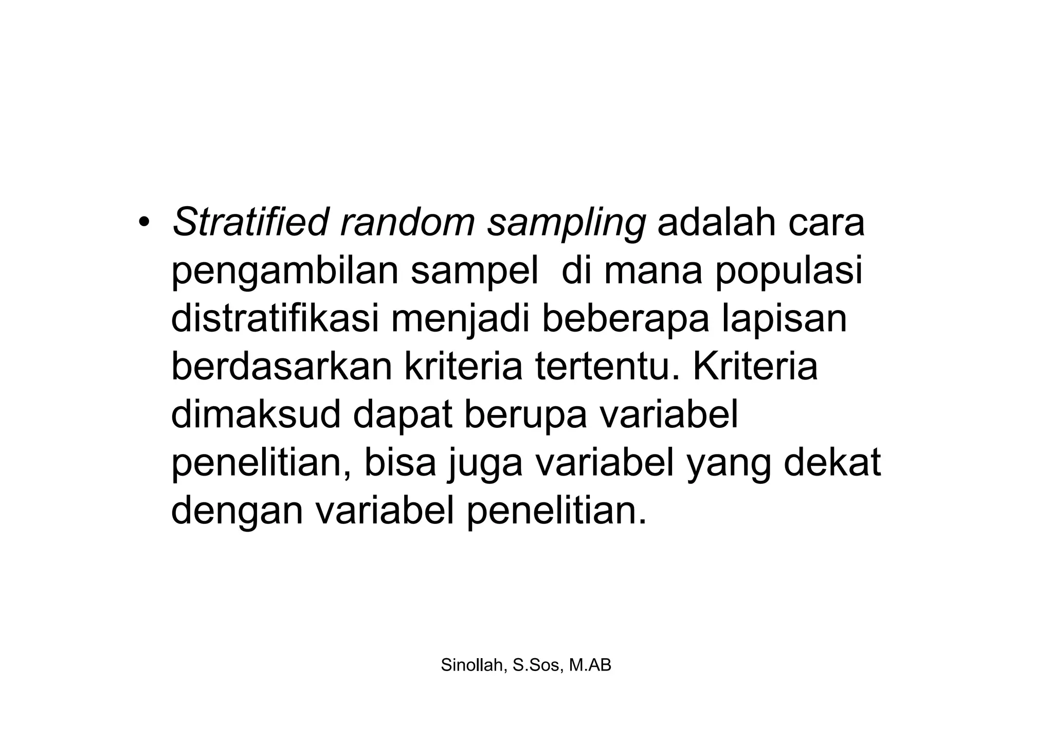 Populasi dan teknik penarikan sampel [compatibility mode] | PDF