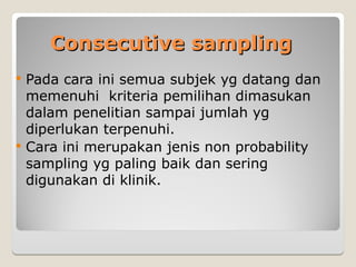 Populasi & Sampel penelitian bagian ilmu kesehatan masyarakat.ppt