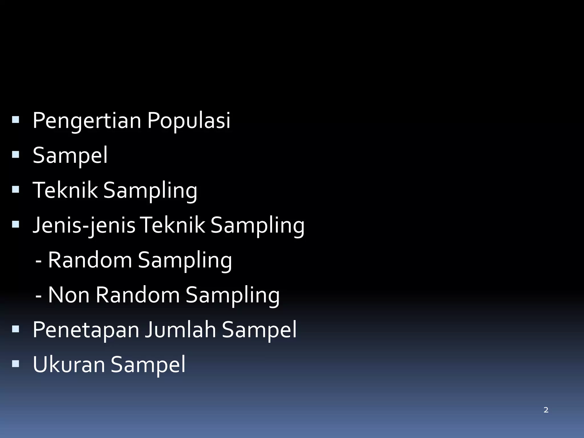 POPULASI SAMPEL SAMPLING.ppt