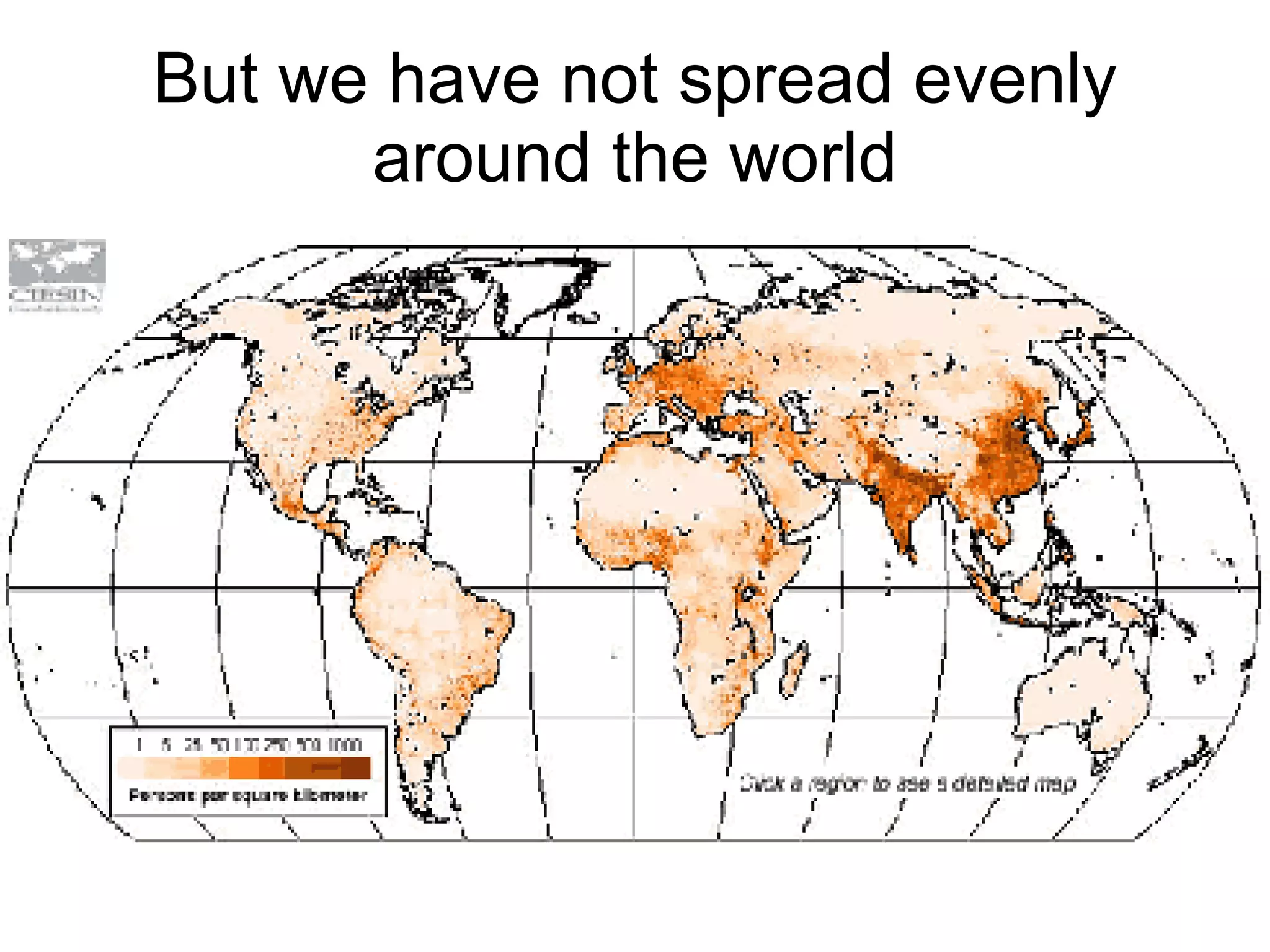 Population 1 Global Distribution | PPT