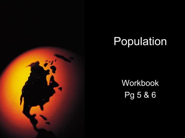 Population | PPT