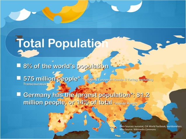 Population Basics of Europe | PPT