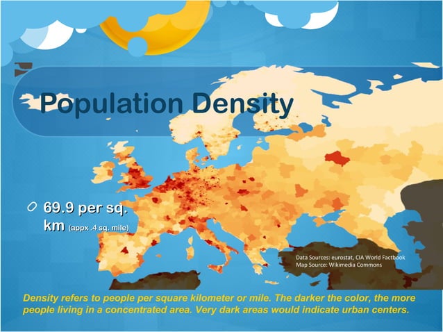 Population Basics of Europe | PPT