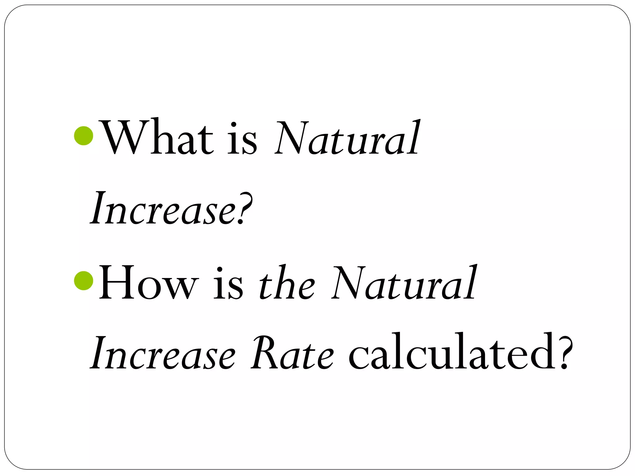 Natural Population Change PPT natural-population-change-ppt