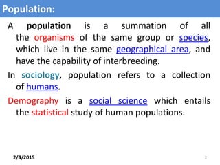 Population | PPTX