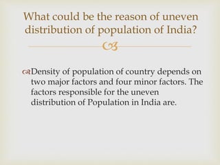 POPULATION | PPTX