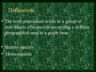 Population | PPT