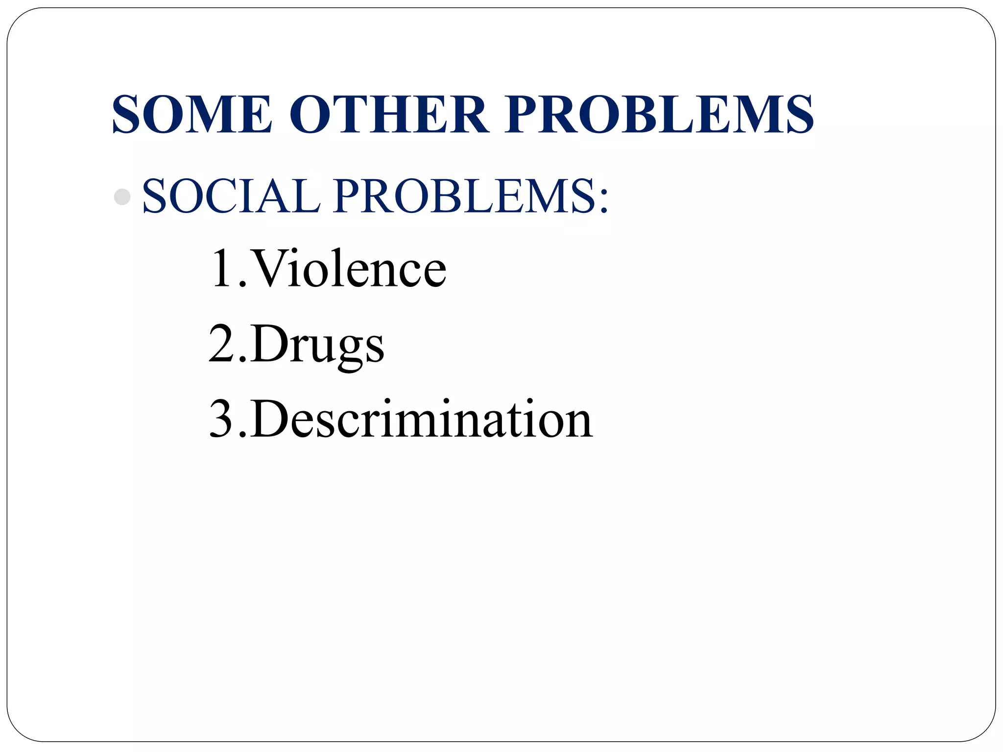 Population problems in developed countries | PPTX