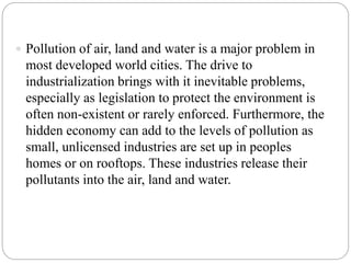 Population problems in developed countries | PPTX