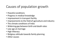 Causes Of Overpopulation