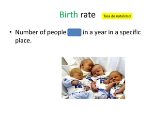 Population -intro to Spanish Primary students | PPTX