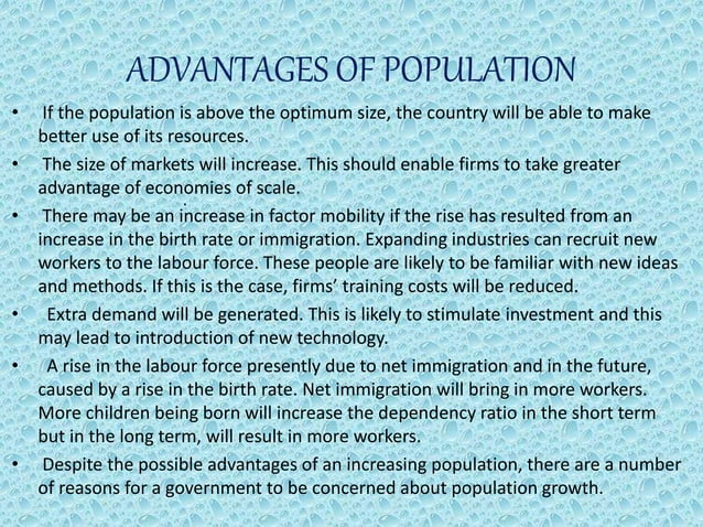Population | PPT