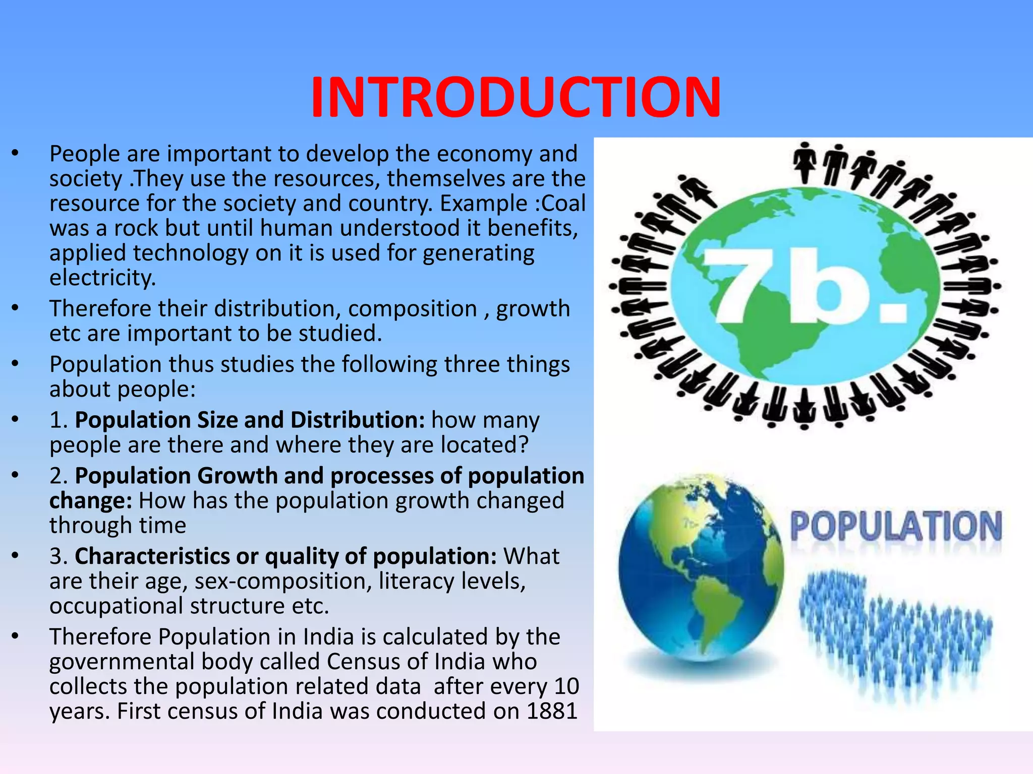 Population 9th | PPTX