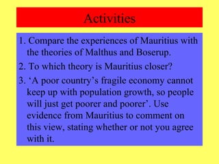 Population Case Study Mauritius | PPT