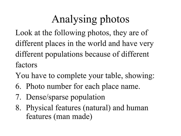 Population density | PPT