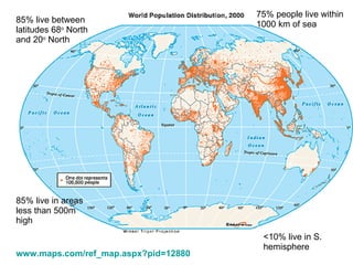 Popultation Density and Distribution | PPT