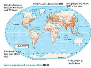 Population density and distribution | PPT