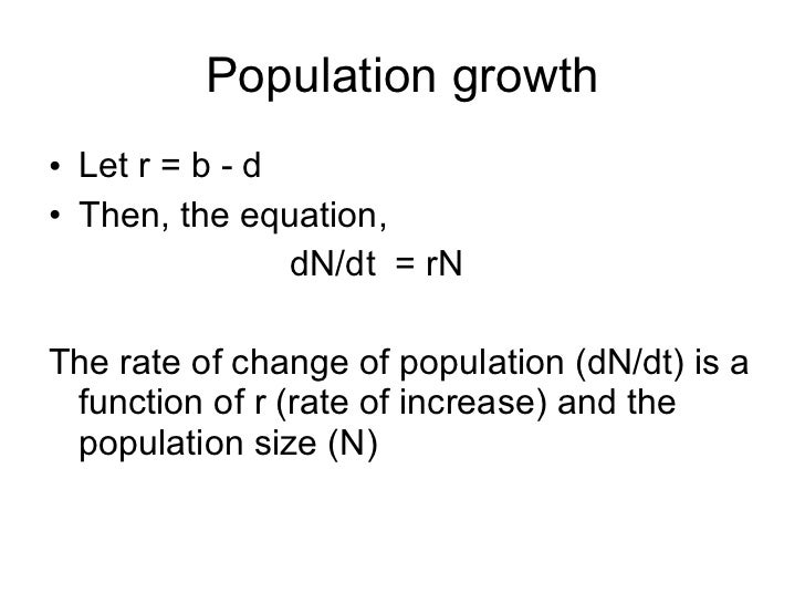 Population Ecology population-ecology