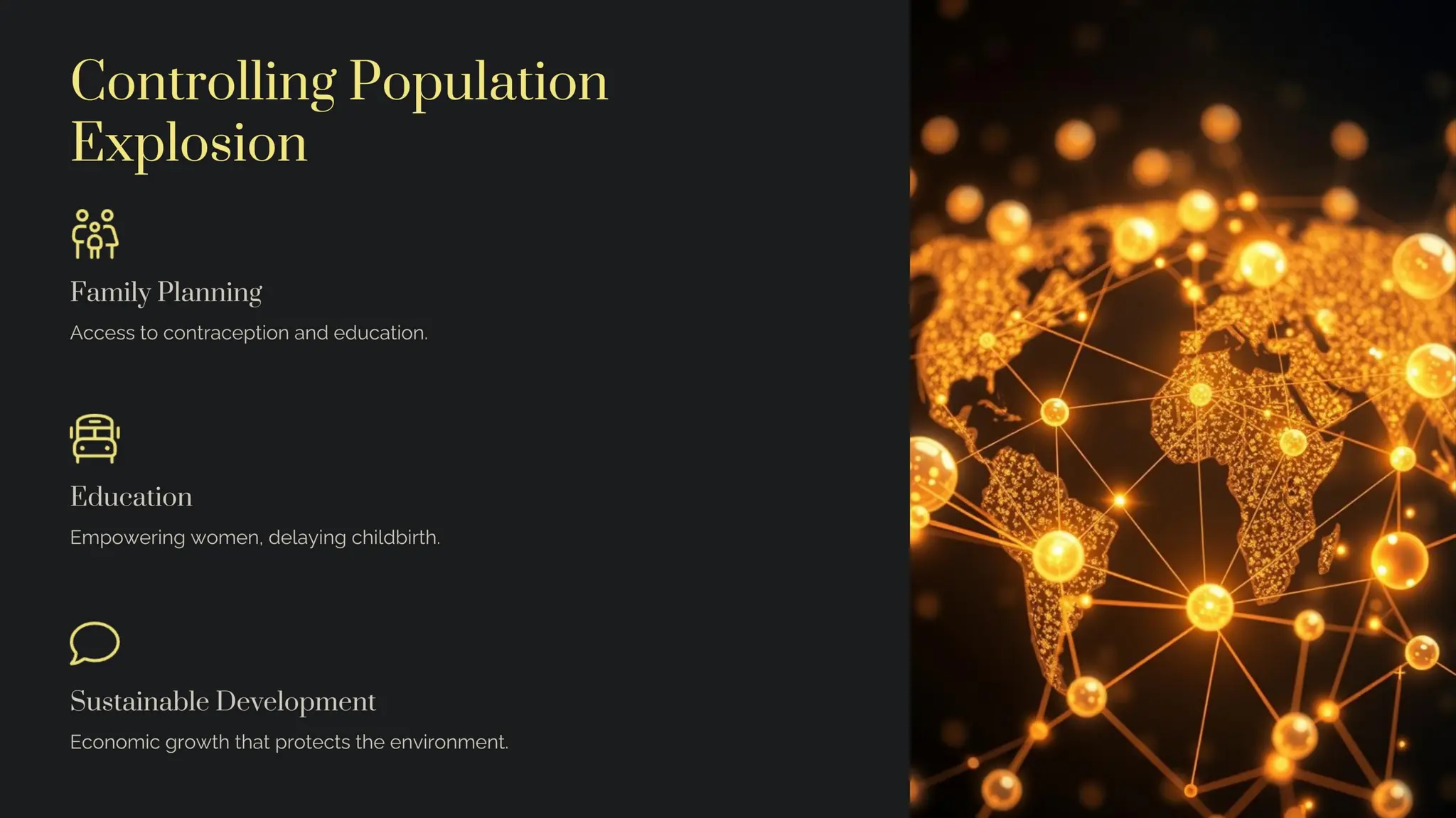 Population Explosion in India Threats to Sustainable Development | PPTX