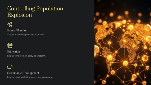 Population Explosion in India Threats to Sustainable Development | PPTX