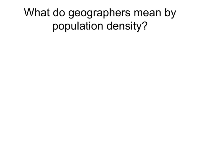 Population Introduction | PPT