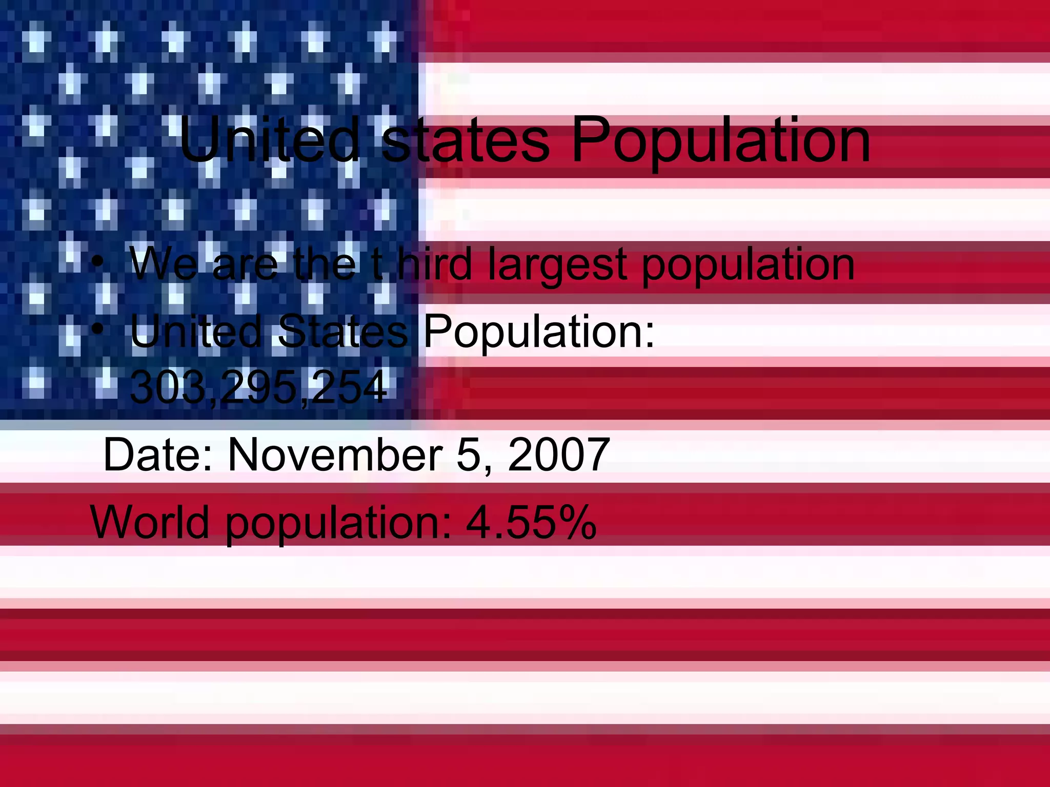 Population Project | PPT