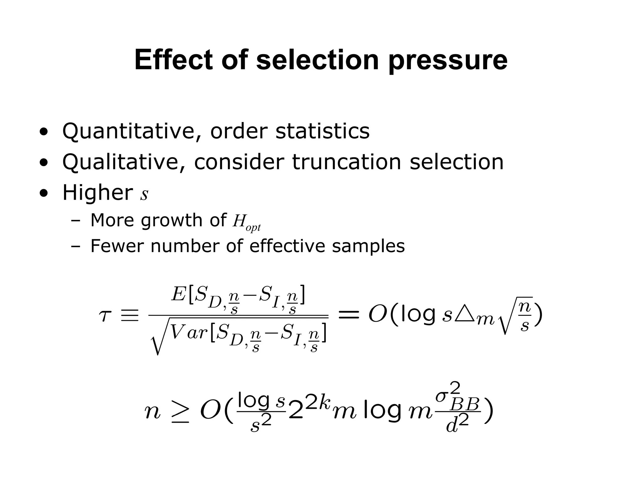 Population Sizing For Entropy Based Model Buliding In Genetic