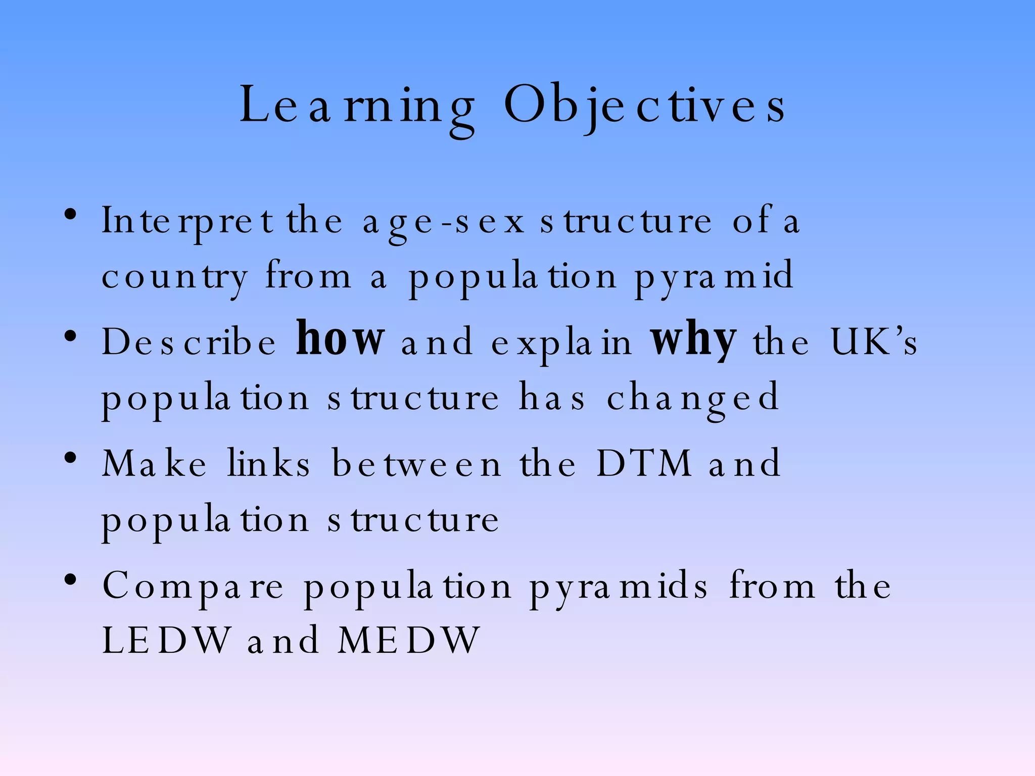 Population Structure Ppt
