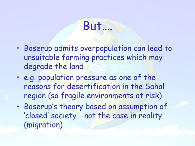 Population Theories | PPT | Agriculture | Industries