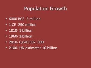 Human Geography Intro | PPT