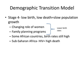 DTM and Population Pyramids | PPTX