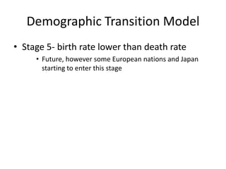 DTM and Population Pyramids | PPTX