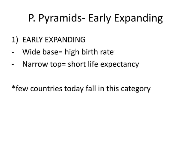 DTM and Population Pyramids | PPTX
