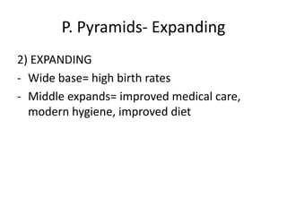 DTM and Population Pyramids | PPTX