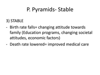 DTM and Population Pyramids | PPTX